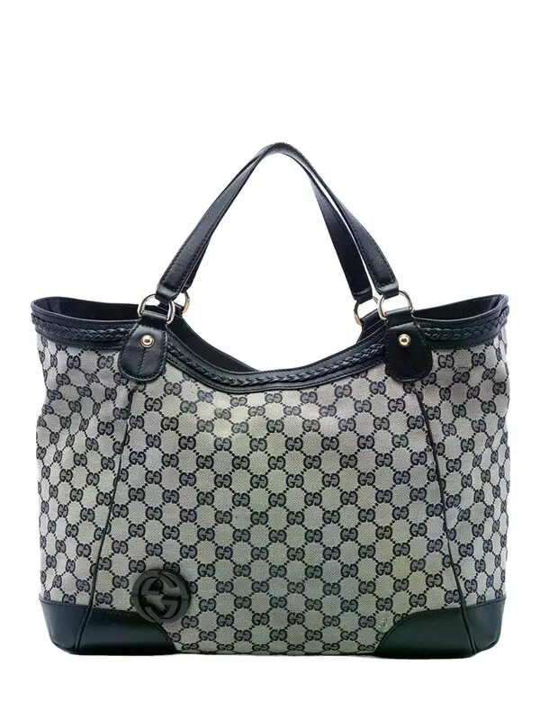 Gucci Gg Canvas Brick Lane Tote Bag - Neutrals