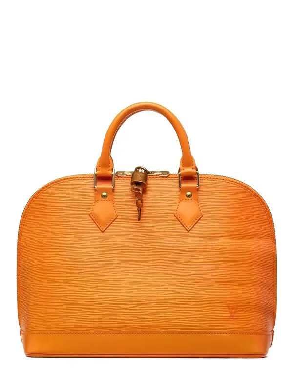 LOUIS VUITTON Epi Alma Pm Handbag - Orange