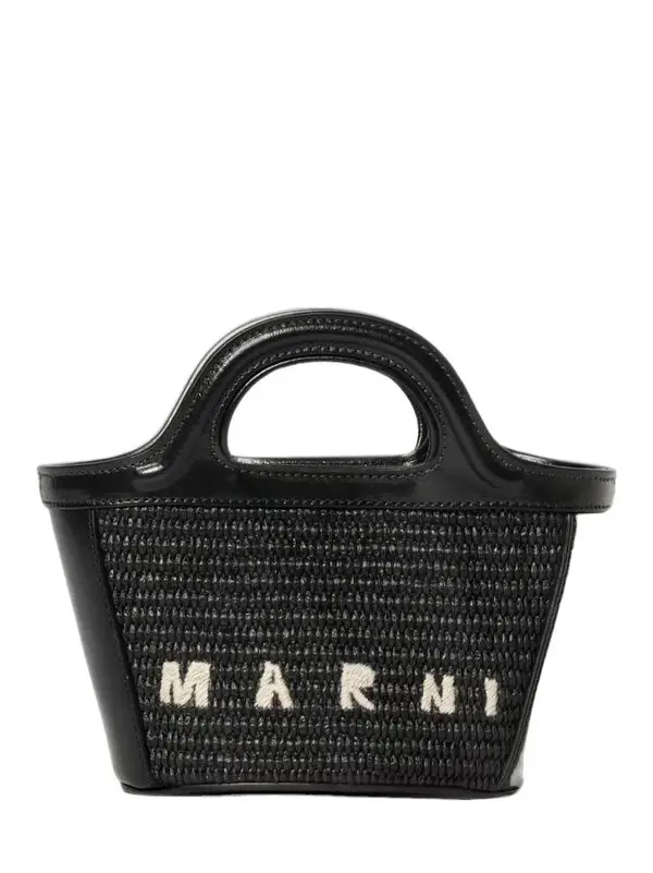 Marni Tropicalia Shoulder Bag - Black