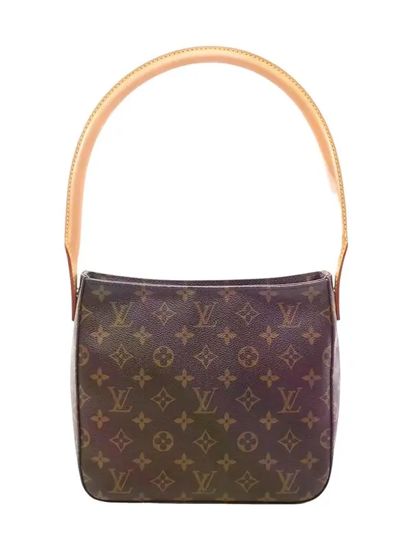 LOUIS VUITTON Monogram Looping Mm Shoulder Bag - Brown