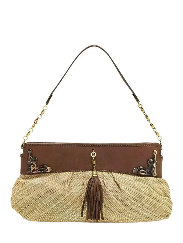 Cole Haan Tassel Shoulder Bag - Yellow