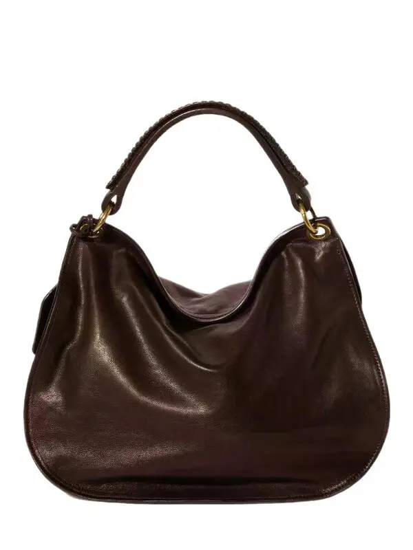 Miu Miu Rendez-vous Leather Bag - Brown