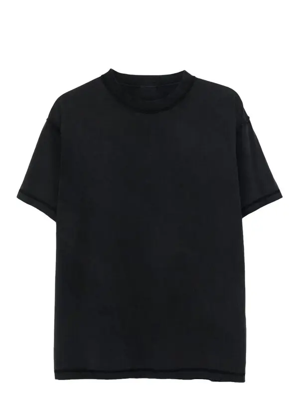 Balenciaga Short-sleeve Cotton T-shirt - Black