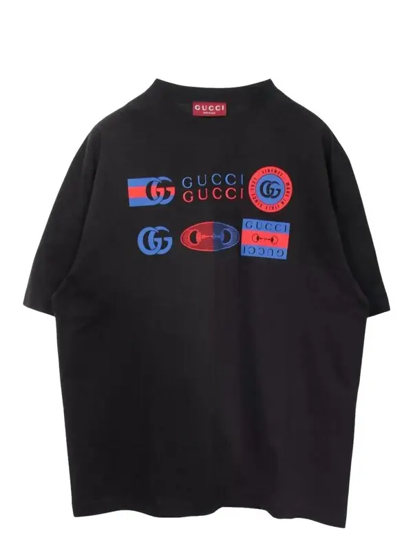 Gucci Logo-print T-shirt - Black