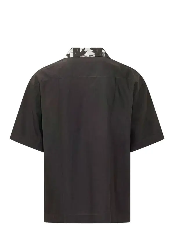 Givenchy Graphic-print Short-sleeve Shirt - Black