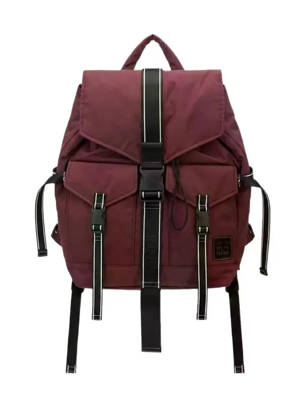GANNI Re-tech Sport Backpack - Red