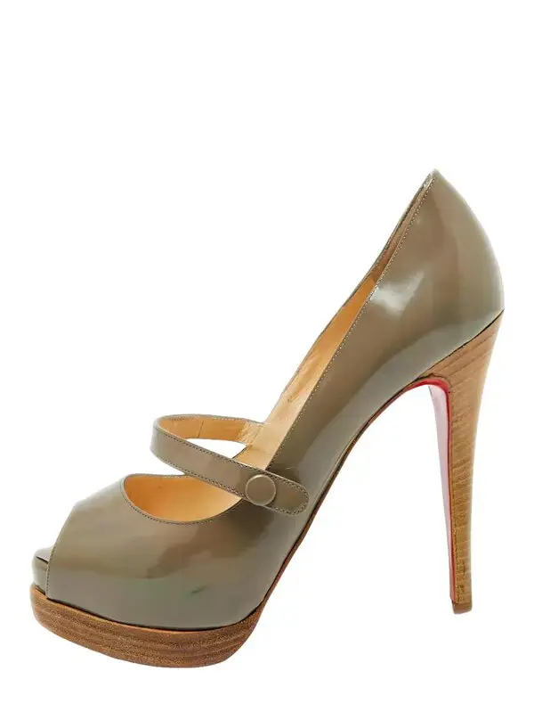 CHRISTIAN LOUBOUTIN Zeppa Platform Pumps - Grey
