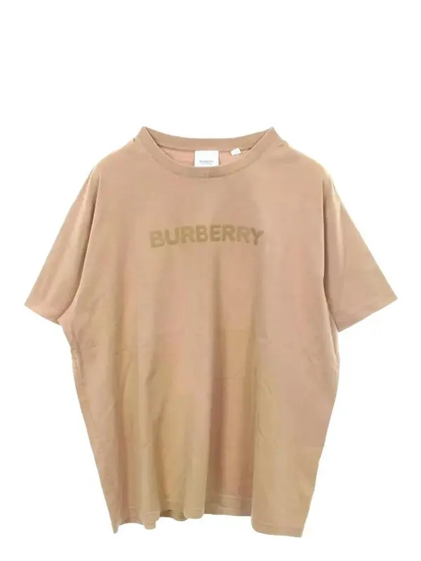 Burberry 2010s Logo-print T-shirt - Neutrals