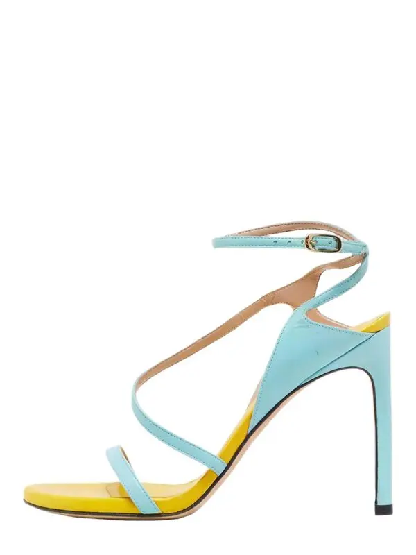 STUART WEITZMAN Nudistcurve Ankle-strap Sandals - Blue