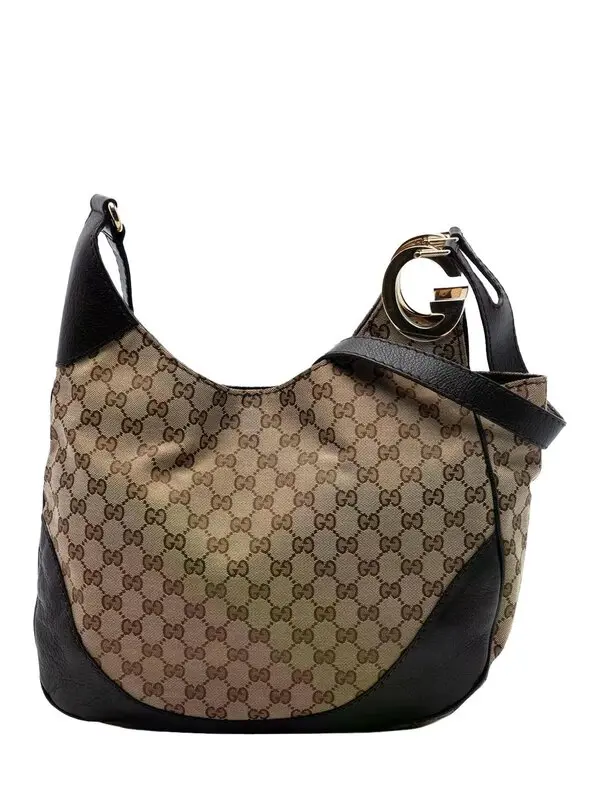 Gucci Gg Canvas Charlotte Crossbody Bag - Neutrals