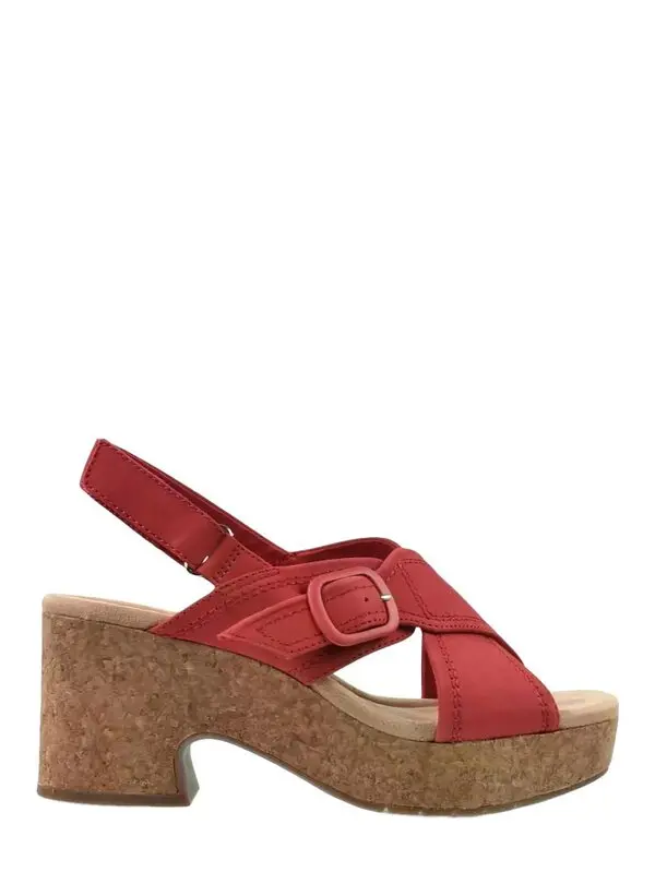 Clarks Nerisa Pace Sandals - Red