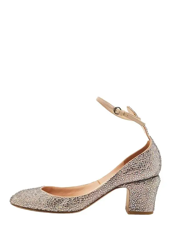 Valentino Garavani Embellished Pumps - Silver