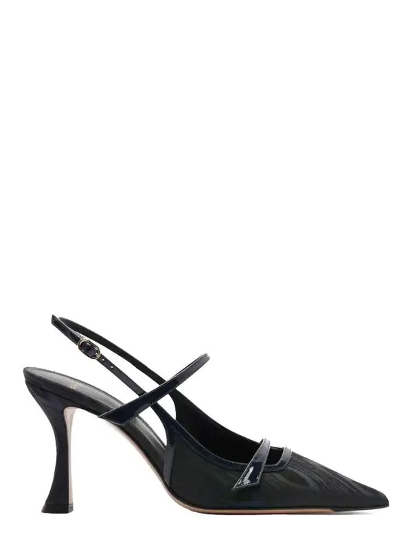 ALEXANDRE BIRMAN Tita Moire Pumps - Blue