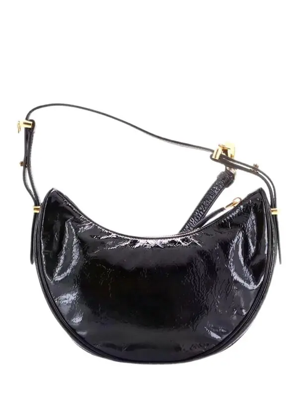 Prada Vernice Naplak Small Hobo Bag - Black