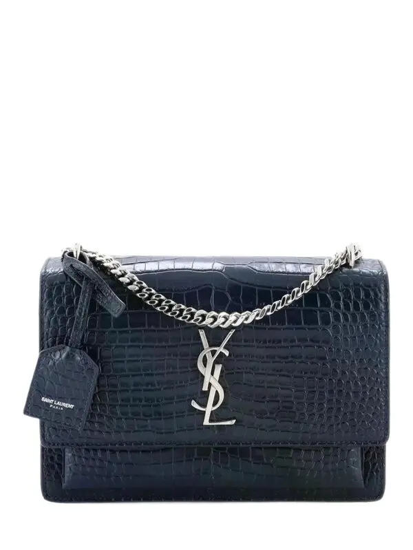 Saint Laurent Medium Sunset Bag - Blue