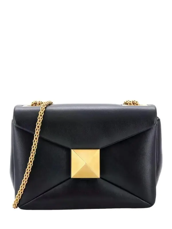 Valentino Garavani One Stud Chain Flap Bag - Black