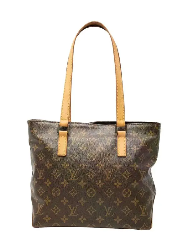 LOUIS VUITTON Monogram Canvas Cabas Piano Tote Bag - Brown