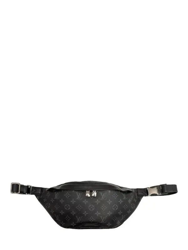 LOUIS VUITTON Monogram Eclipse Discovery Bumbag Pm Belt Bag - Black