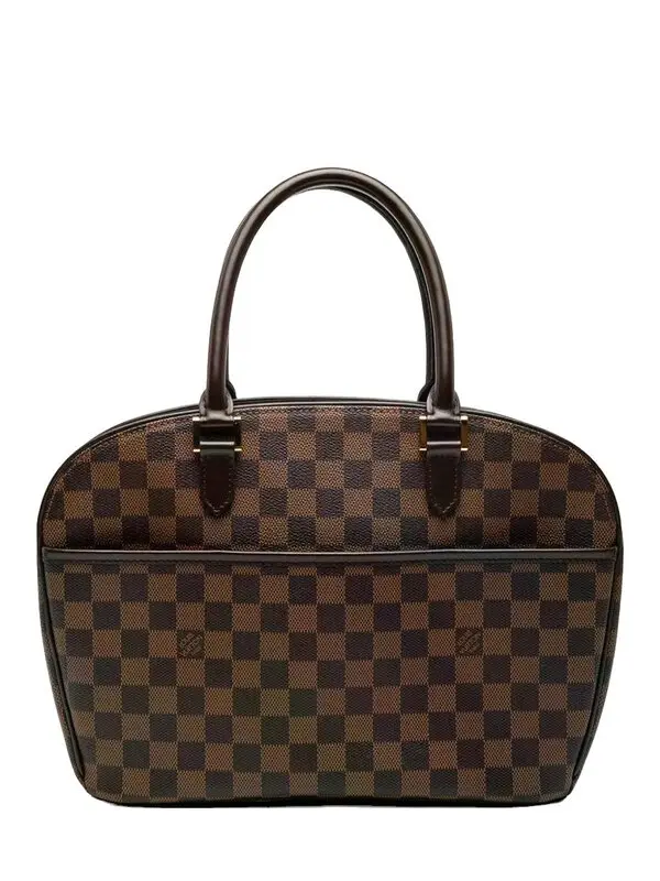 LOUIS VUITTON Damier Ebene Sarria Horizontal Handbag - Brown