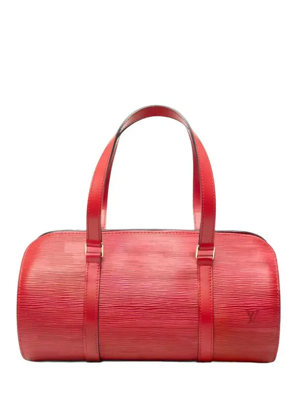 LOUIS VUITTON Epi Soufflot Handbag - Red