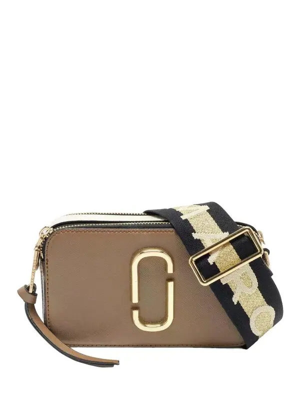 Marc Jacobs Snapshot Saffiano Leather Crossbody Bag - Brown