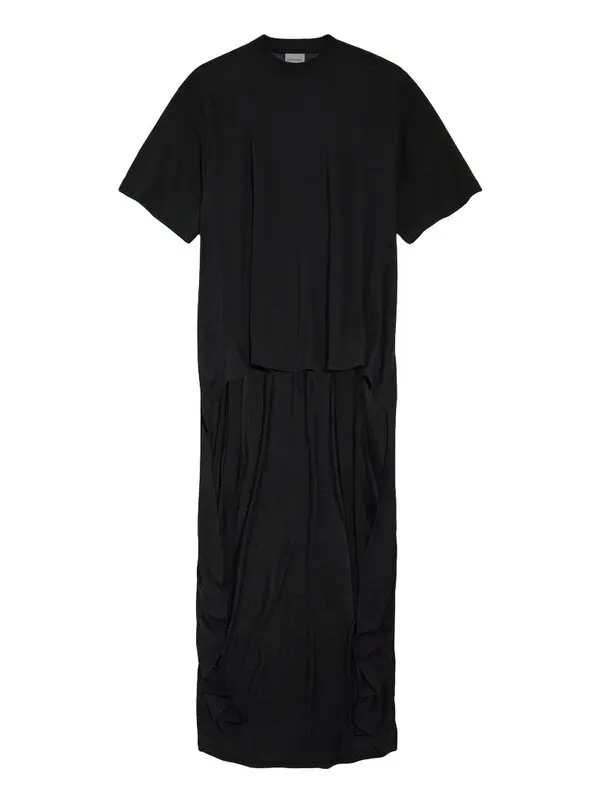 Balenciaga Short Train T-shirt - Black