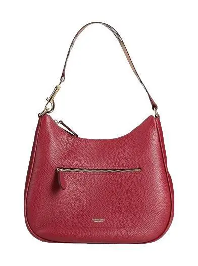 Burberry Calfskin Hobo Bag - Red