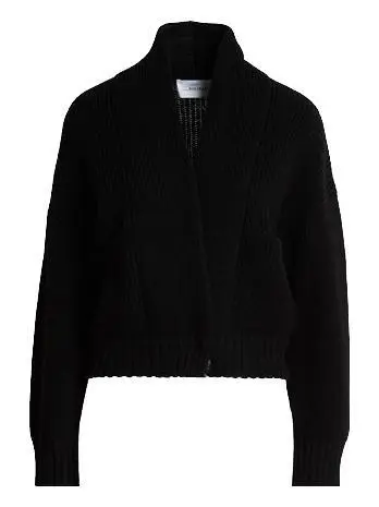 ANNA MOLINARI Wool Cardigan - Black
