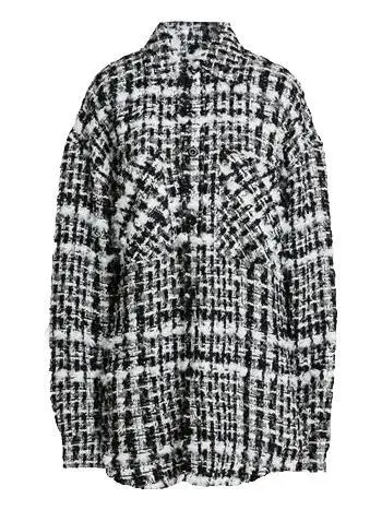 Faith Connexion Tweed Shirt - Black