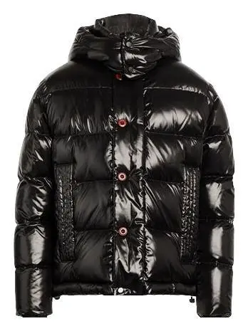 Peuterey Hooded Puffer Jacket With Duck Down Filling - Black