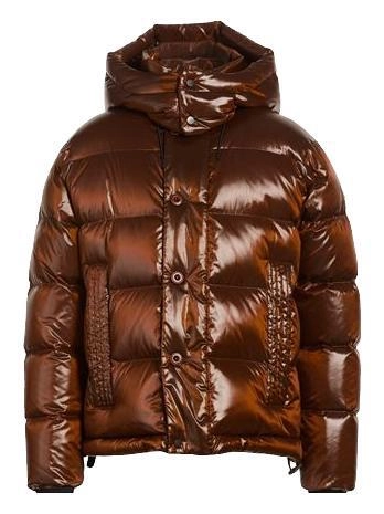 Peuterey Hooded Puffer Jacket With Duck Down Filling - Yellow