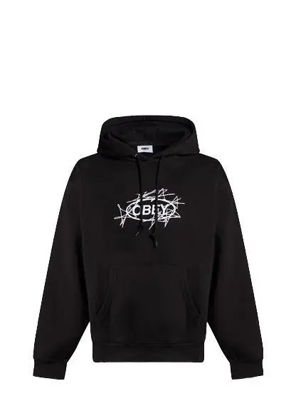 Obey Cotton, Polyester, Viscose Sweatshirt - Black