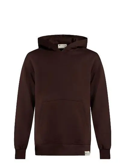 CATERPILLAR Chocolate Cotton Fleece Hoodie - Brown