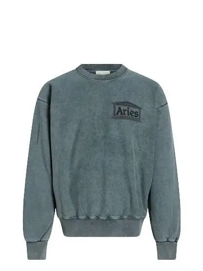 Aries Sweatshirt Cotton - Blue