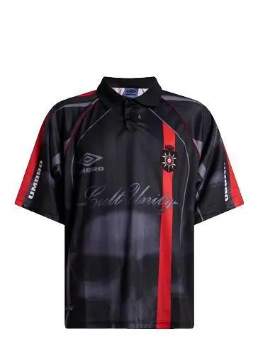 UMBRO Polo Shirt Size Polyester - Black