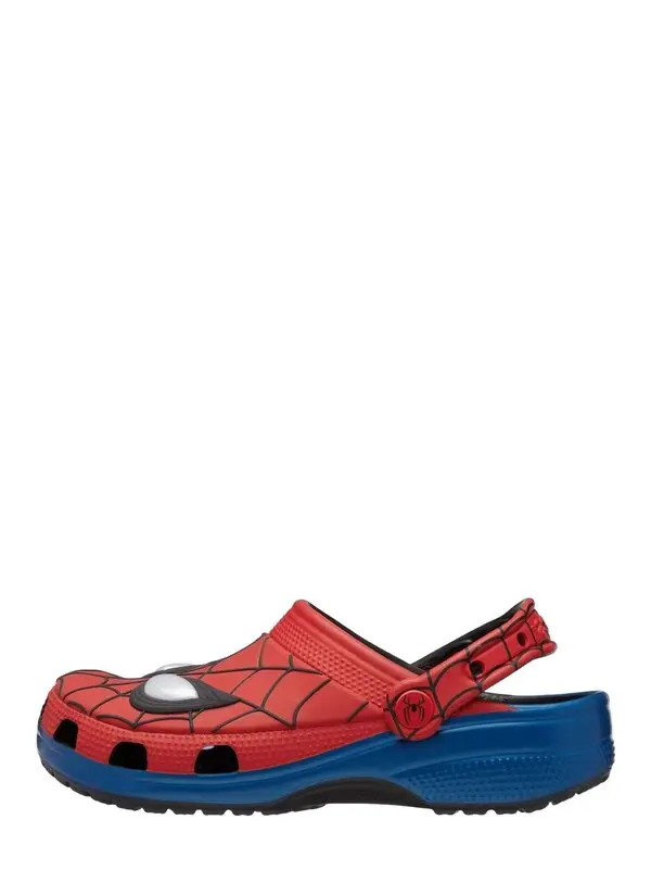 CROCS Classic Clog Grade School 'spider-man - Red/blue