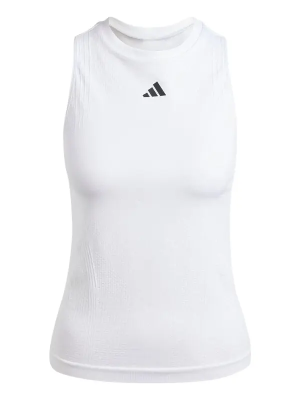 Adidas Pro Aeroready Seamless Y-tank - Whitre