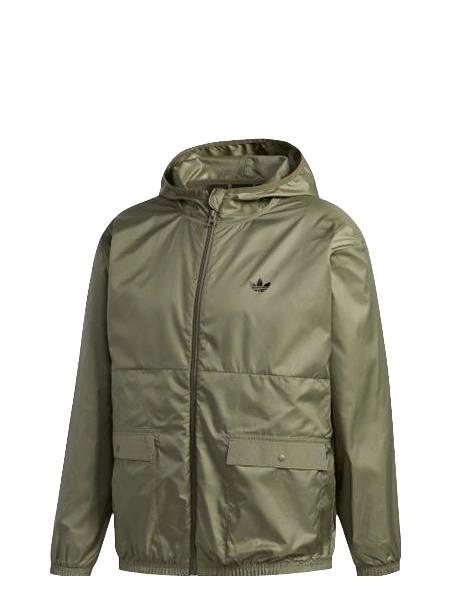 Adidas Originals Athleisure Zip-up Hooded Jacket - Green