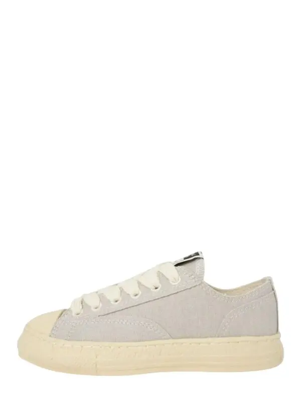 Mihara Yasuhiro Roy Past Sole" Canvas Low Top Sneakers - Grey