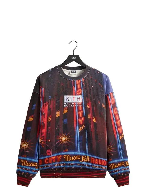 Kith Radio City Rockettes Nelson Crewneck - Black