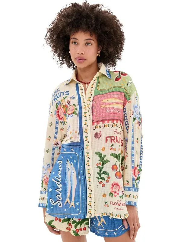 Agua Bendita Anastasia Basket Shirt - Multicolor