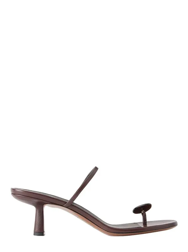 NEOUS Mondor Leather Sandals - Brown