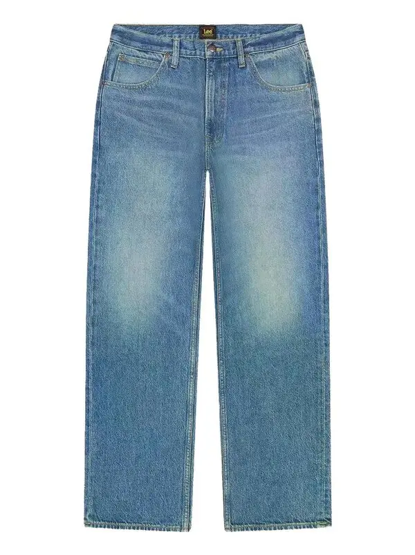 LEEM Asher Faded Straight Leg Jeans - Blue