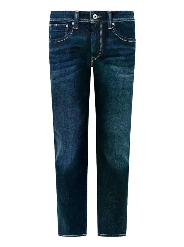 Pepe Jeans Cash Faded-effect Jeans - Blue