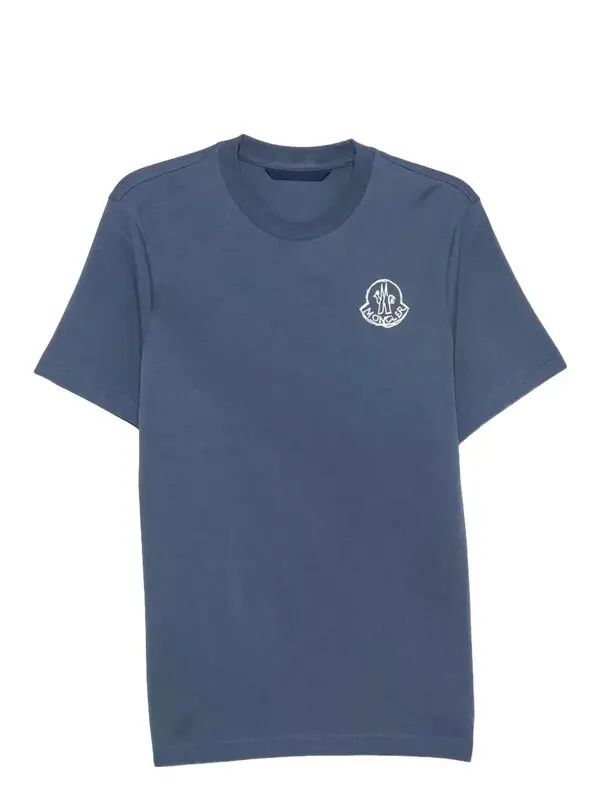 Moncler Logo-print T-shirt - Blue
