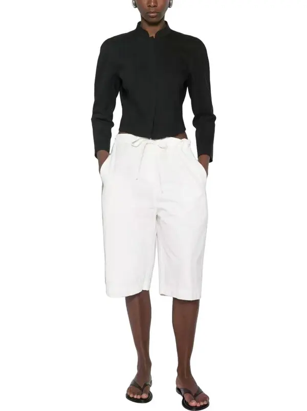 THE ROW Faldra Knee-length Shorts - White