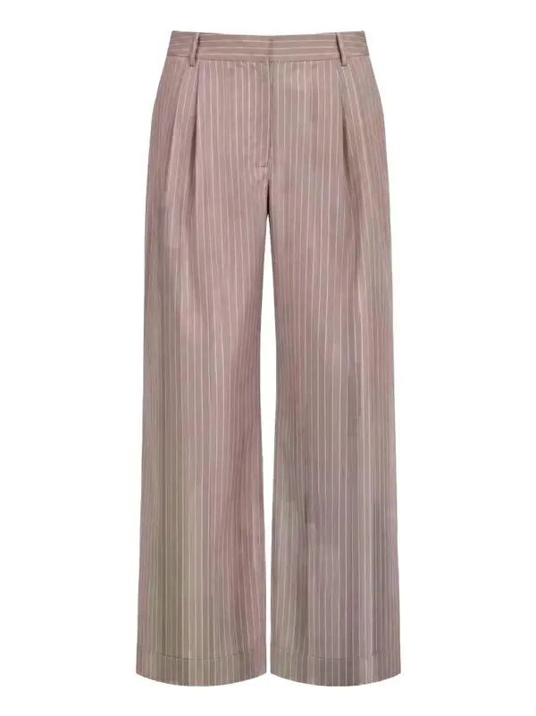ARLO MOTT Spencer Straight-leg Trousers - Neutrals