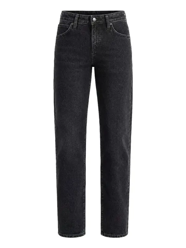 LEEM London Straight-leg Jeans - Black