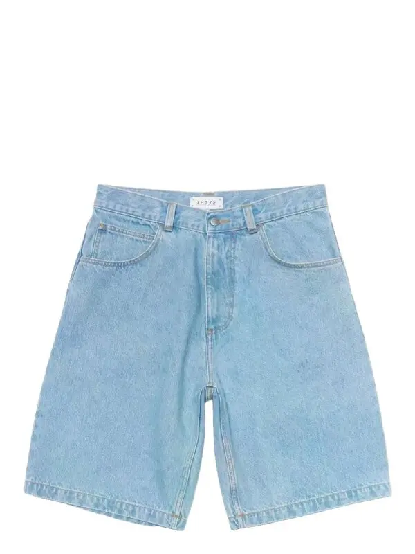 Edwin Worker Denim Shorts - Blue