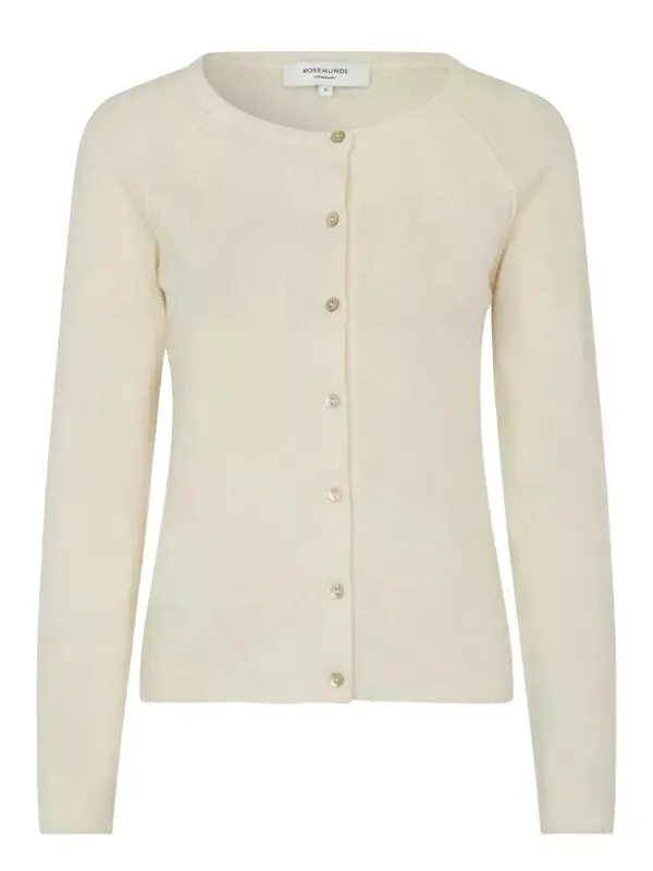 ROSEMUNDE Laica Raglan-sleeve Cardigan - Neutrals